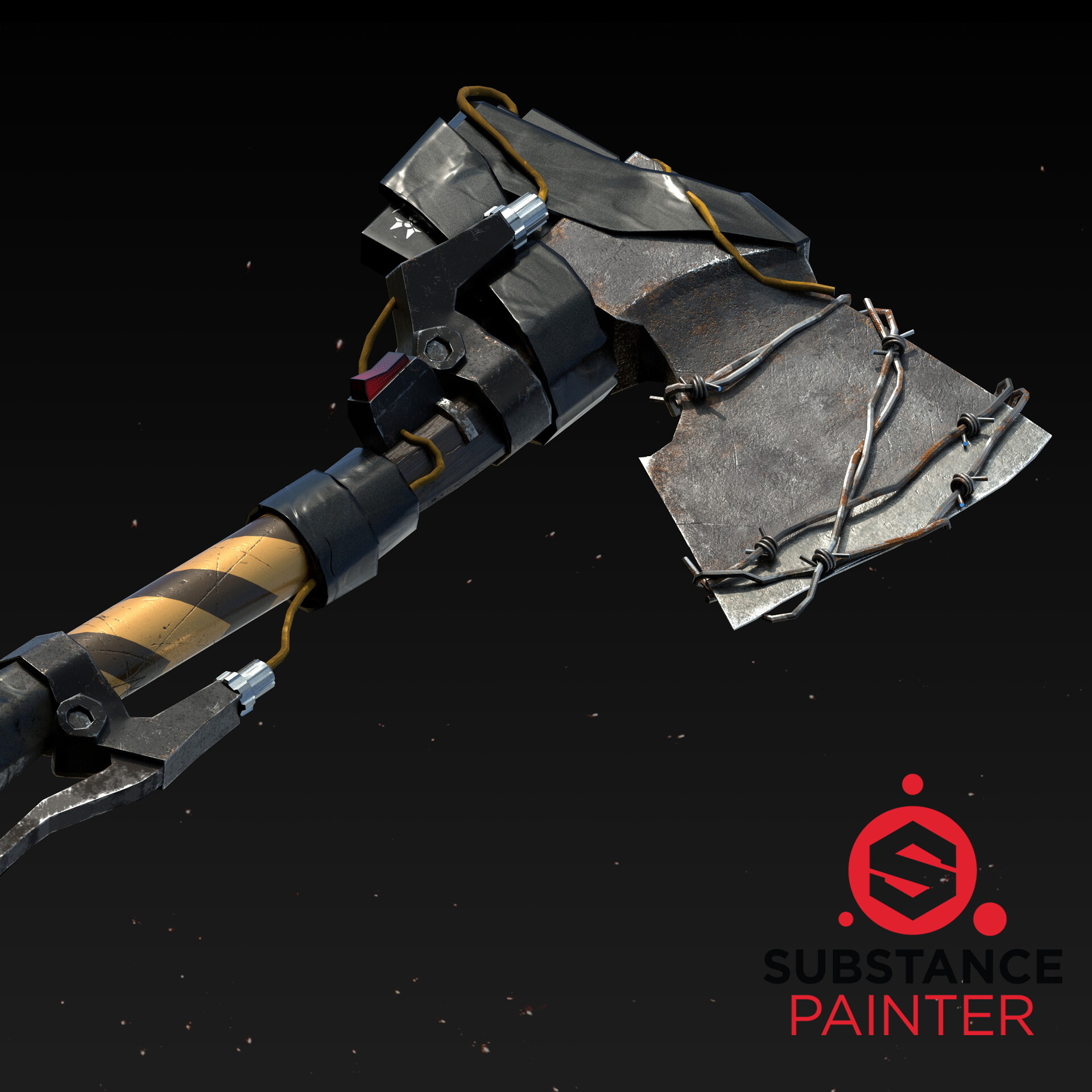 ArtStation - Practice_Machete 模型练习