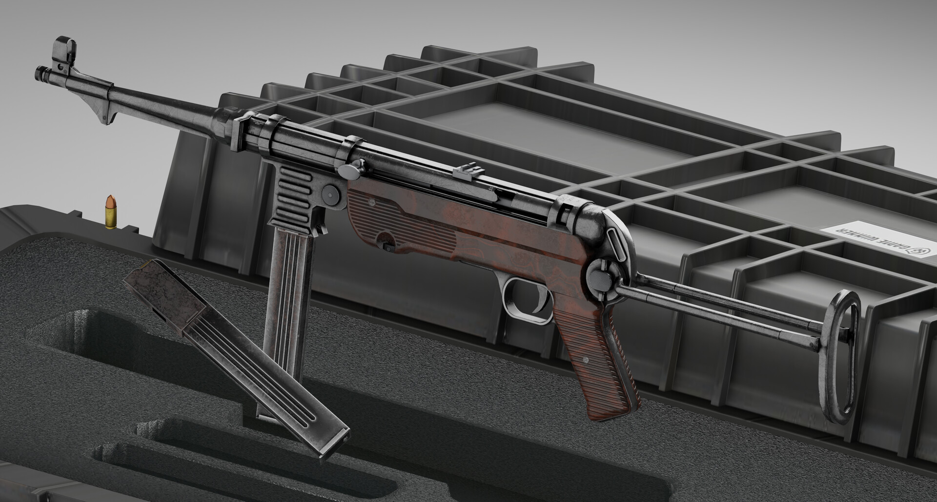 ArtStation - MP40 Model