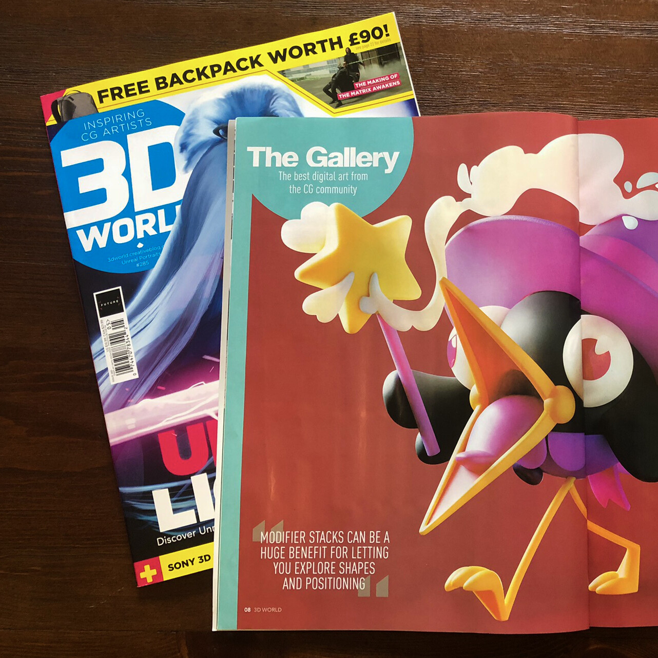 ArtStation - 3D World Magazine Gallery Feature | Wizard Magpie (3D)