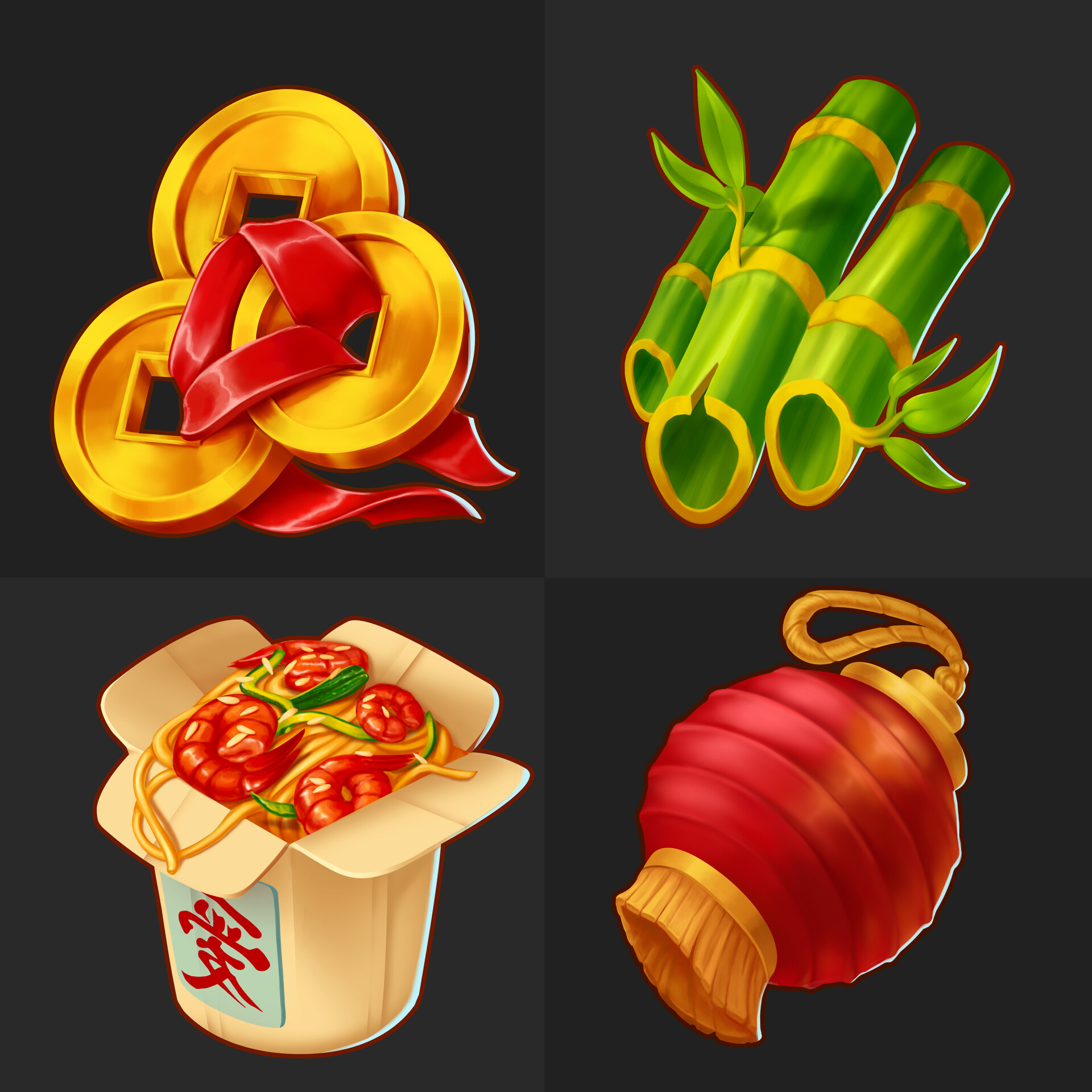 ArtStation - China props