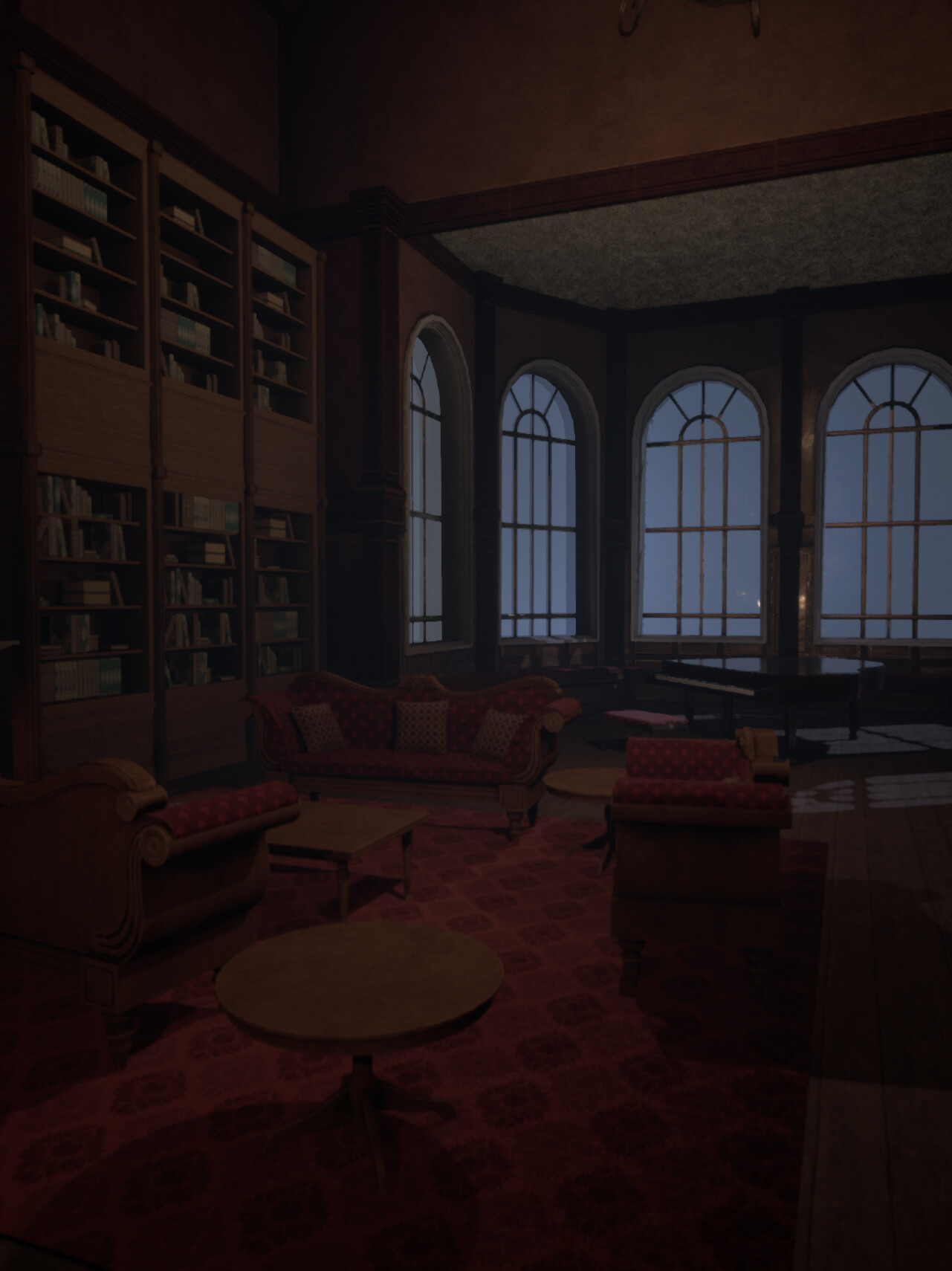 ArtStation - The Haunted Library