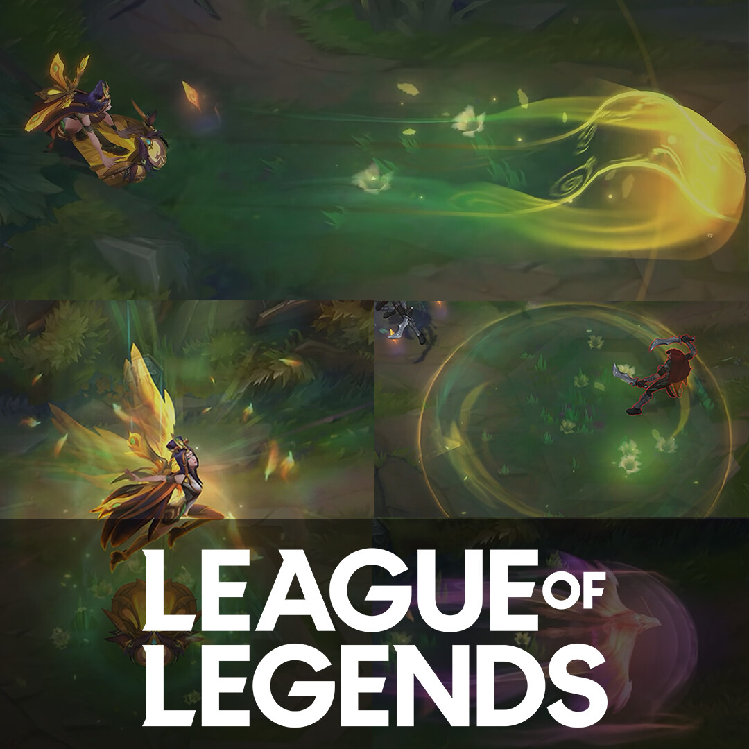 ArtStation - League of Legends_Graceful Phoenix Seraphine VFX