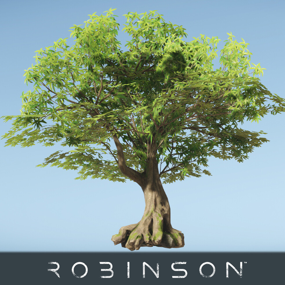ArtStation - Robinson the Journey - Tree