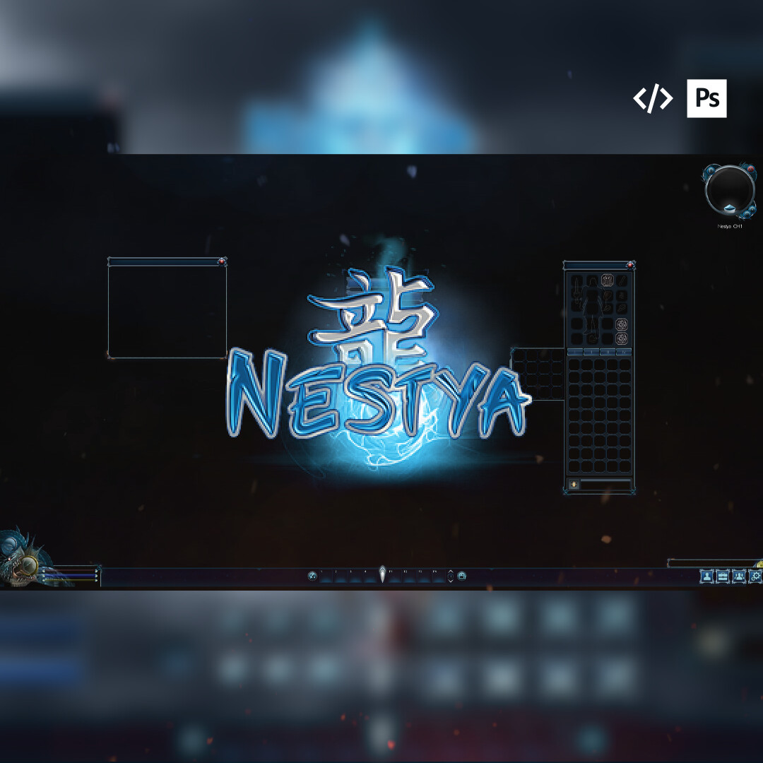 ArtStation - UI in Game Nestya