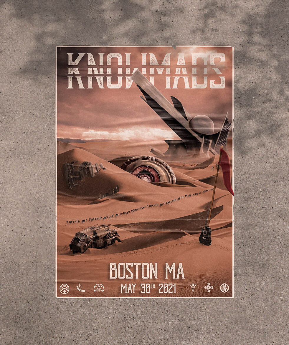 ArtStation - KNOWMADS (Band Branding)