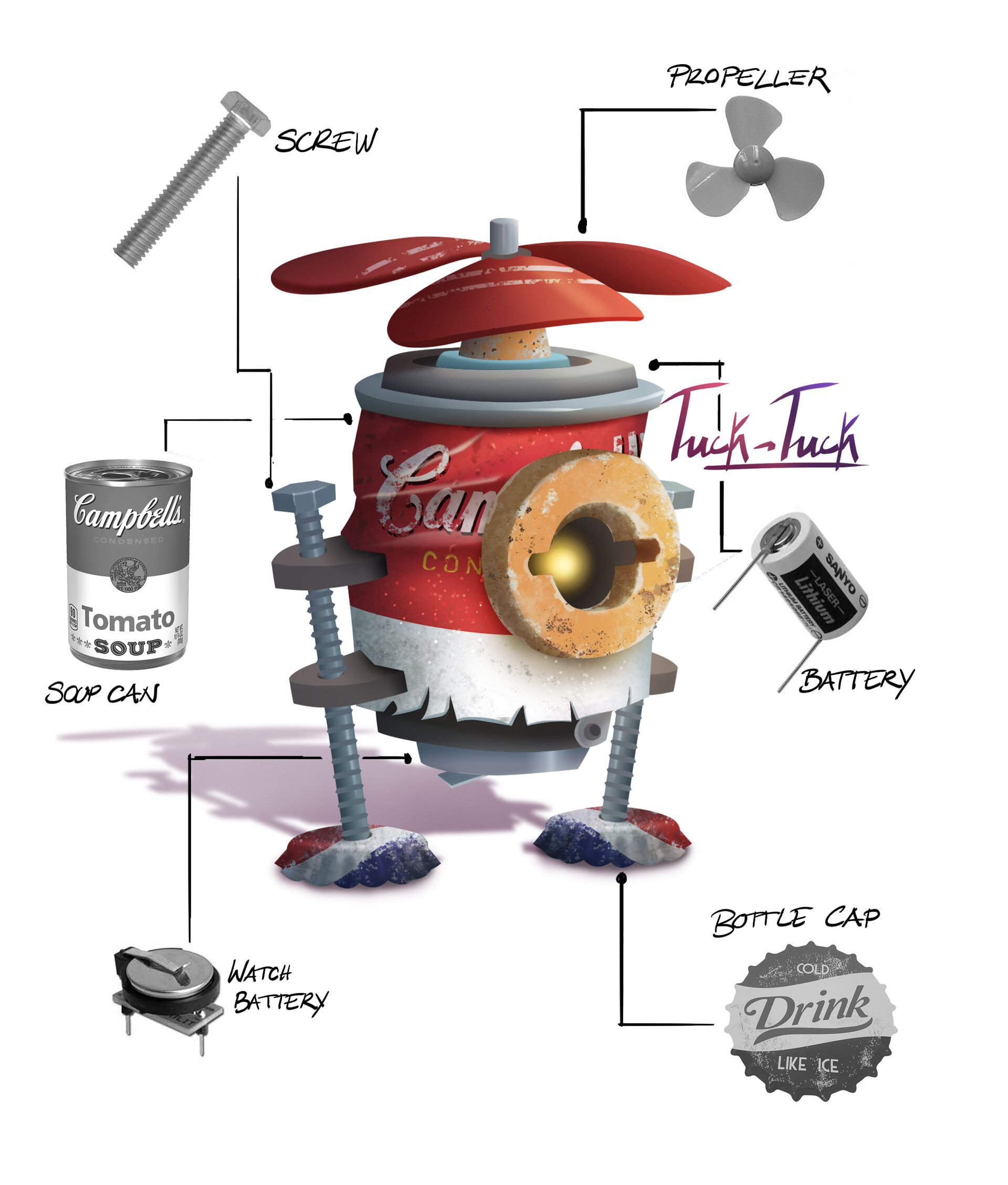 ArtStation - Tuck-Tuck