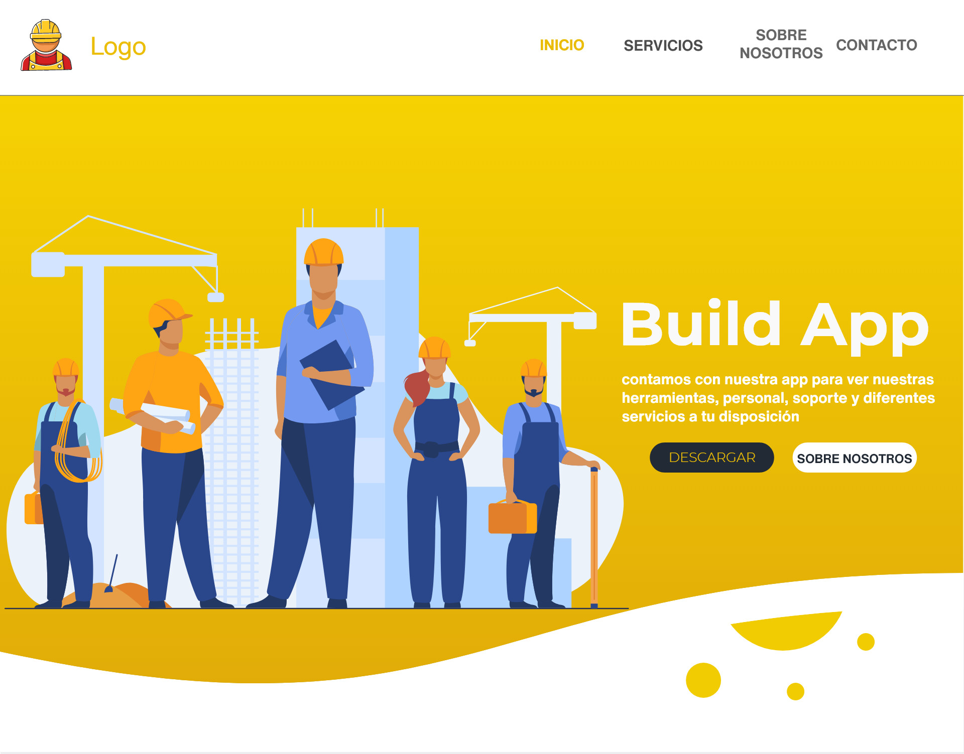ArtStation - WEB/APP interface design company oriented to construction