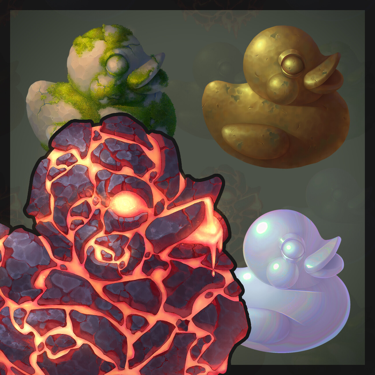 ArtStation - Duck materials