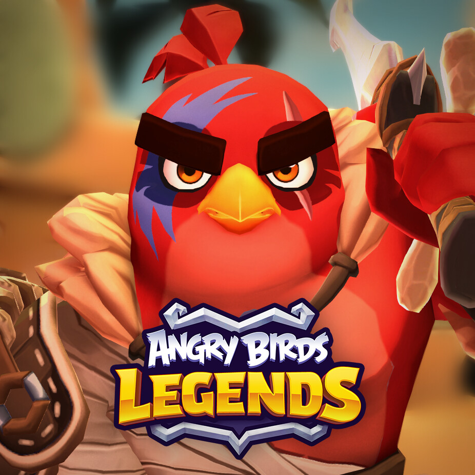 ArtStation - Angry Birds Legends - Red