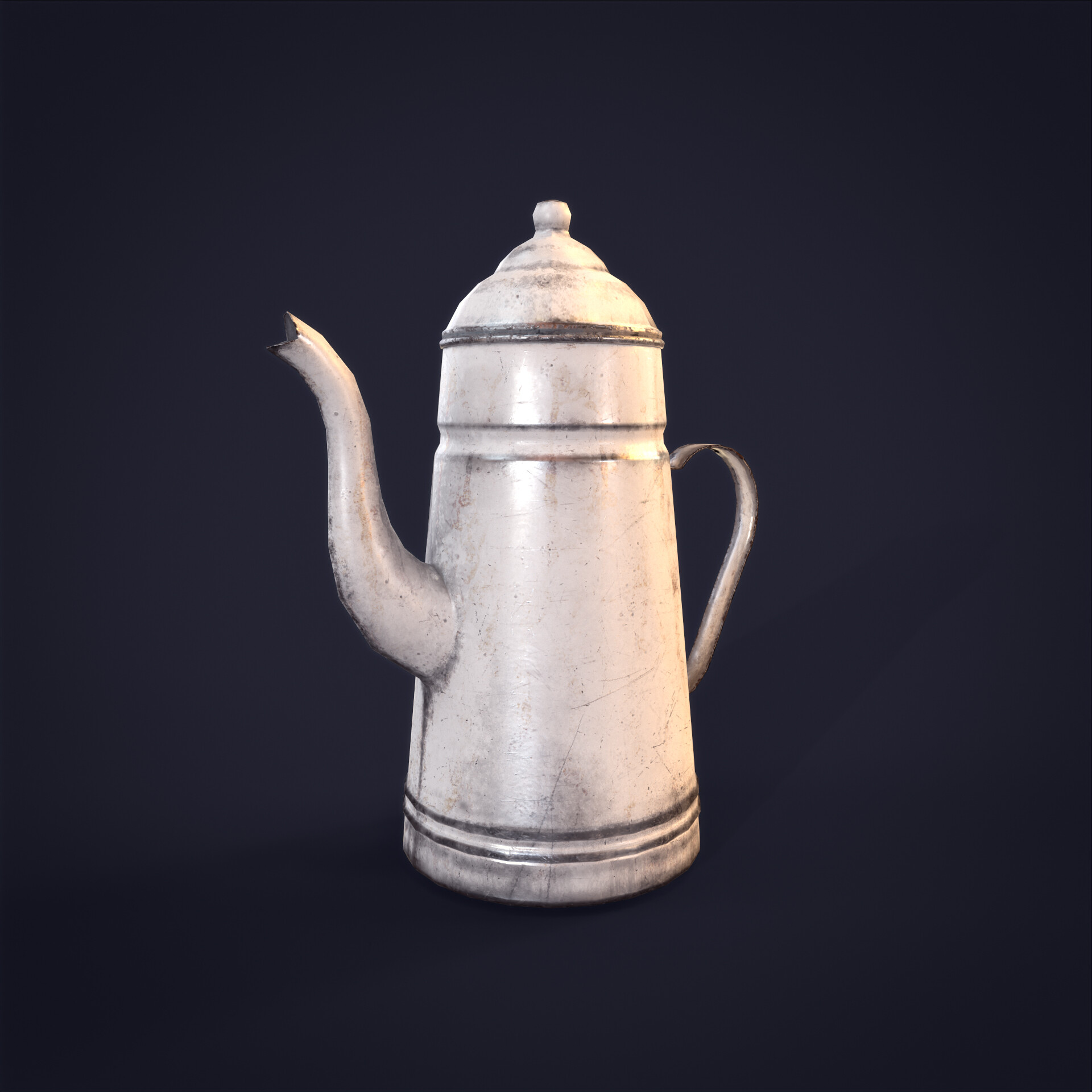 Rexford ToChip - Game Prop: Enamel Tea Kettle