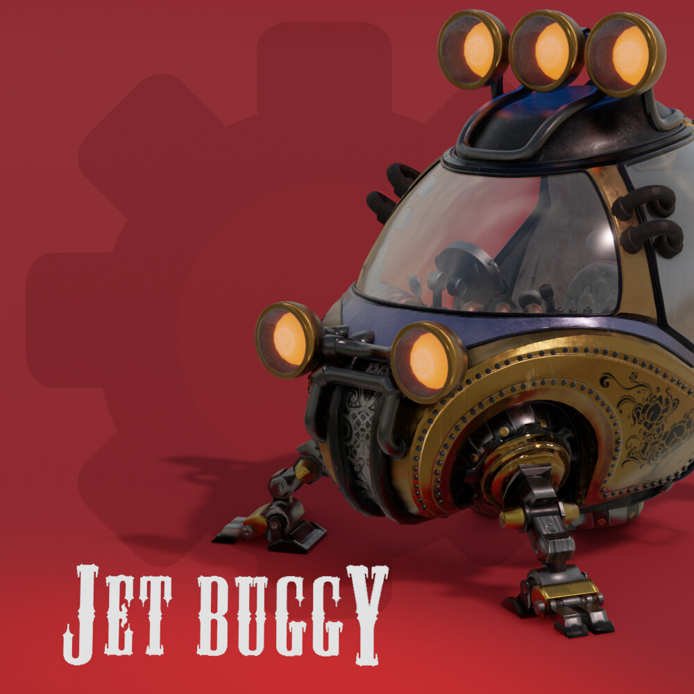 ArtStation - Jet Buggy