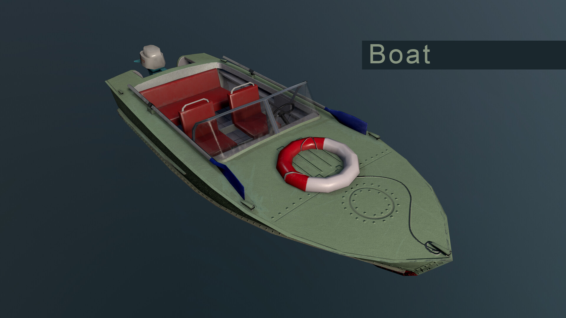 ArtStation - Boat "Progress-2"