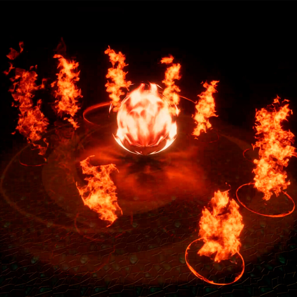 ArtStation - Ignis Inferno Spell