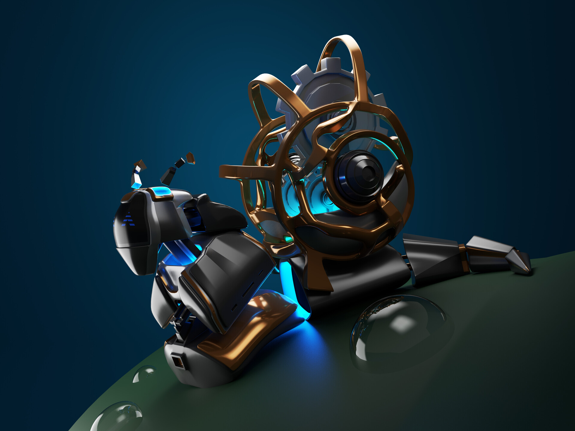 ArtStation - Mechanical Snail
