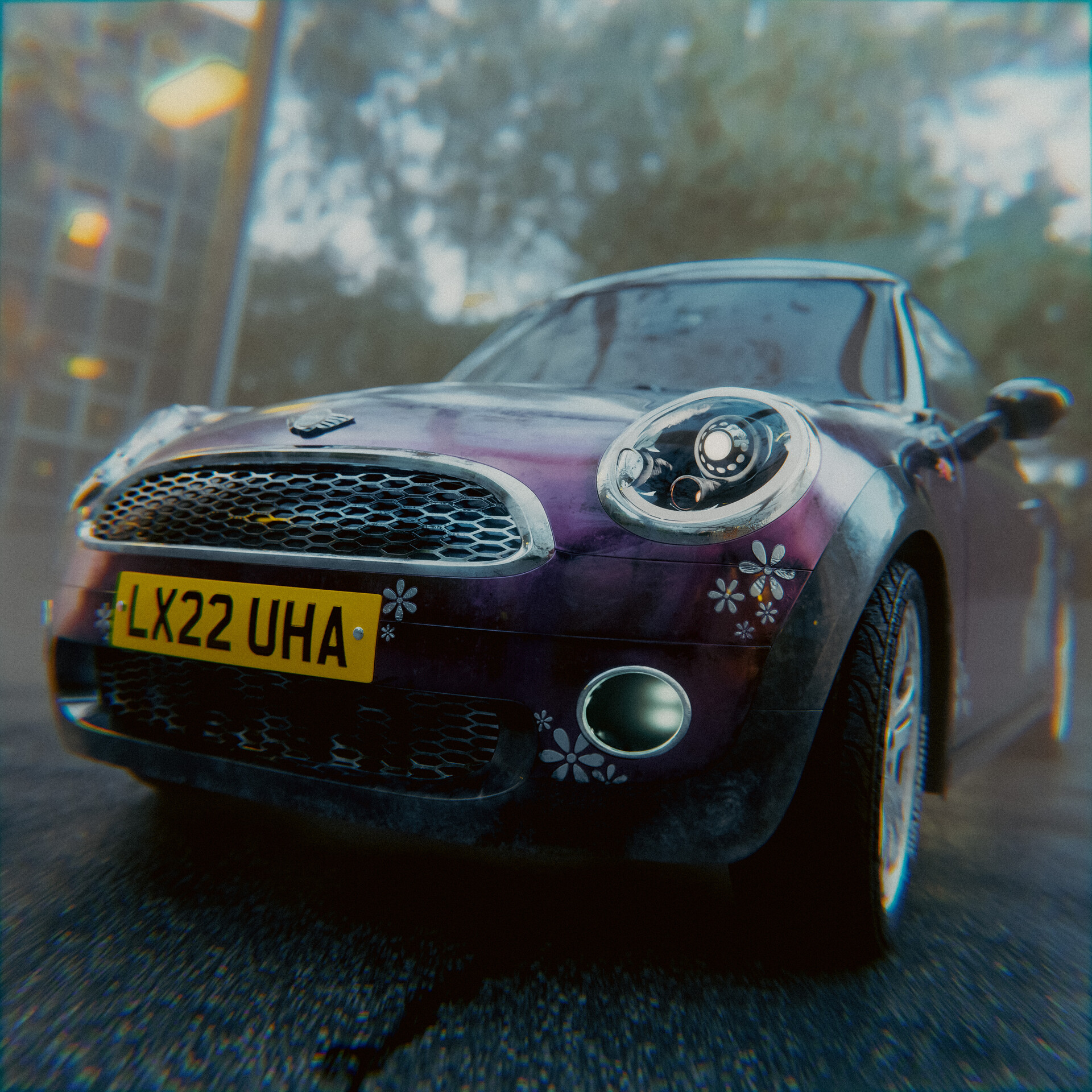 ArtStation - Mini Cooper