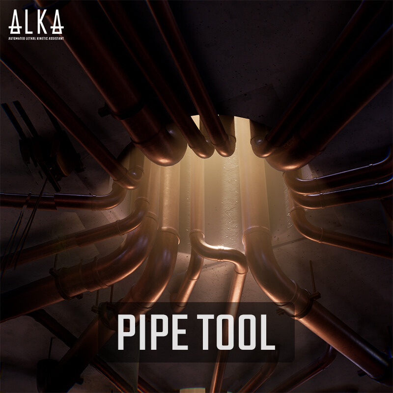 ArtStation - ALKA - Pipe Layout Tool