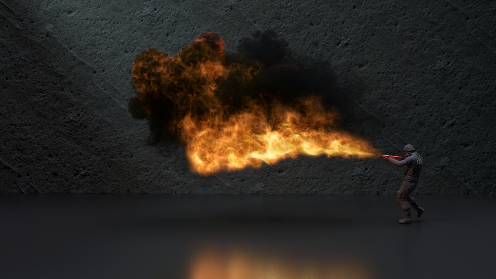 ArtStation - Flamethrower FX