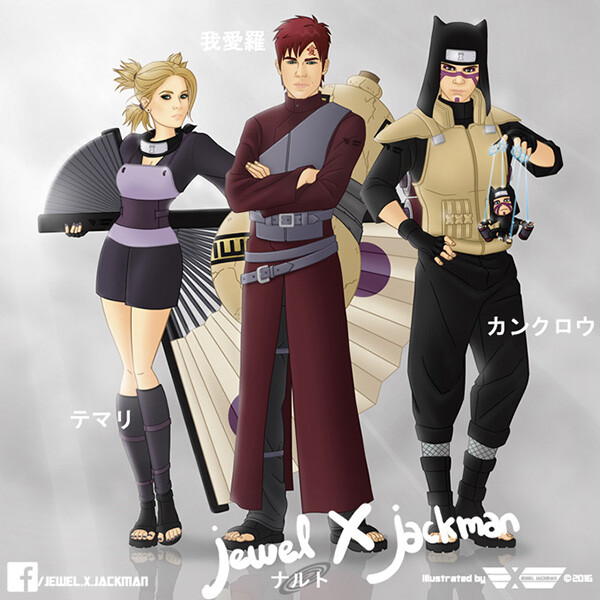 ArtStation - Team Baki : The Sand Siblings