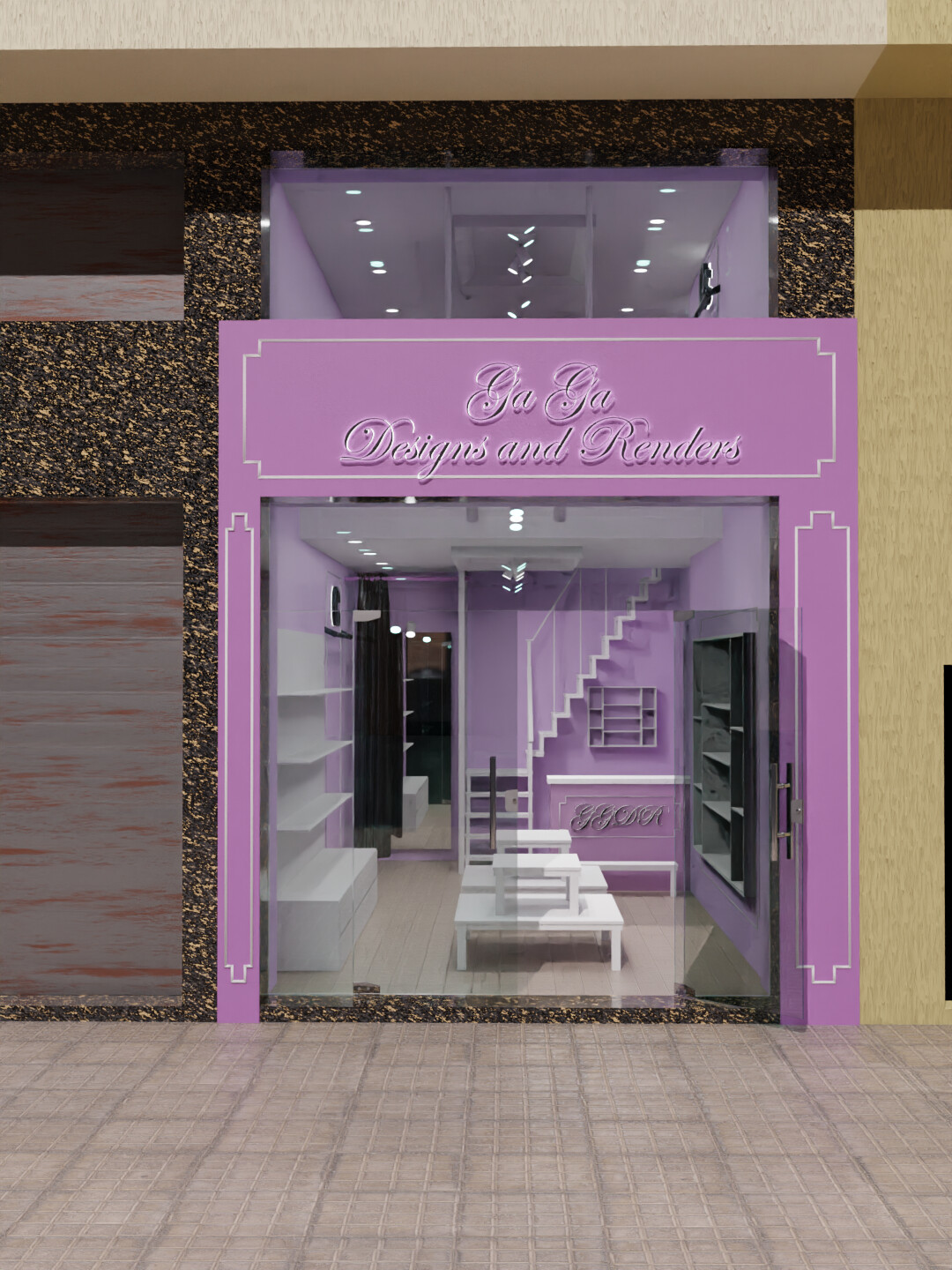 ArtStation - 3D Store Design