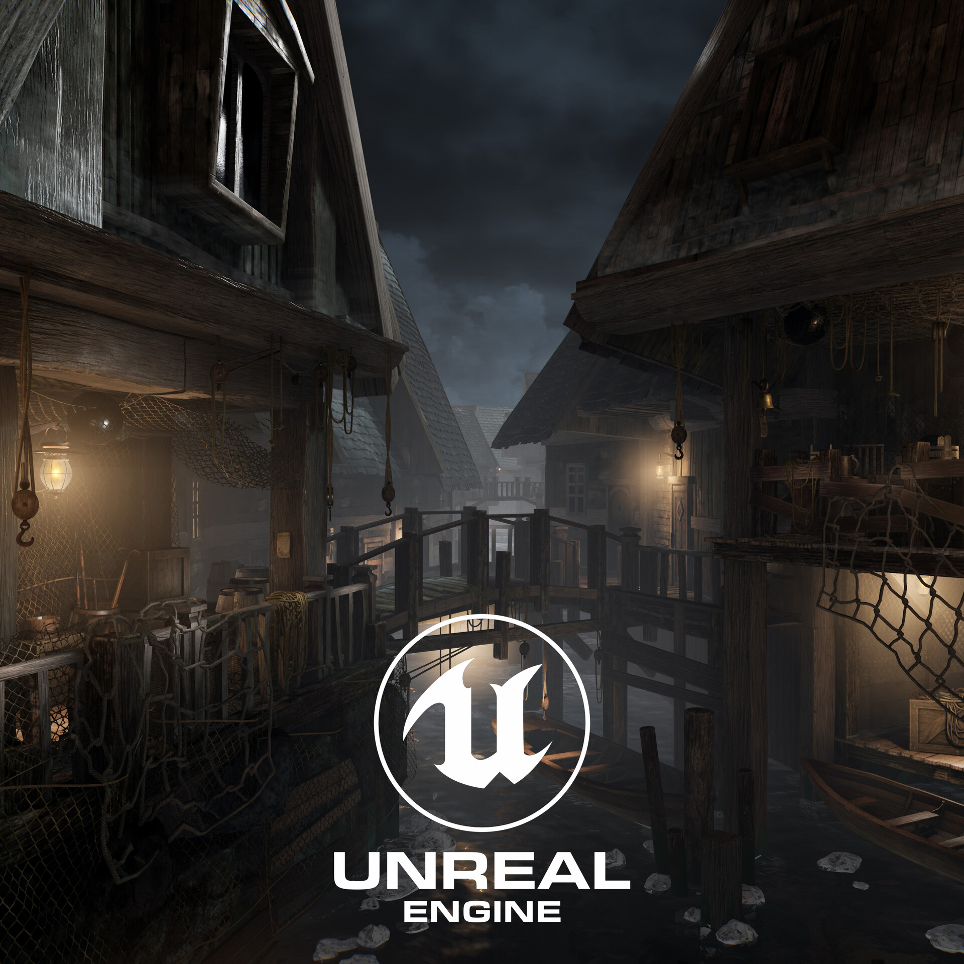 ArtStation - Lake-town - Unreal Engine 4