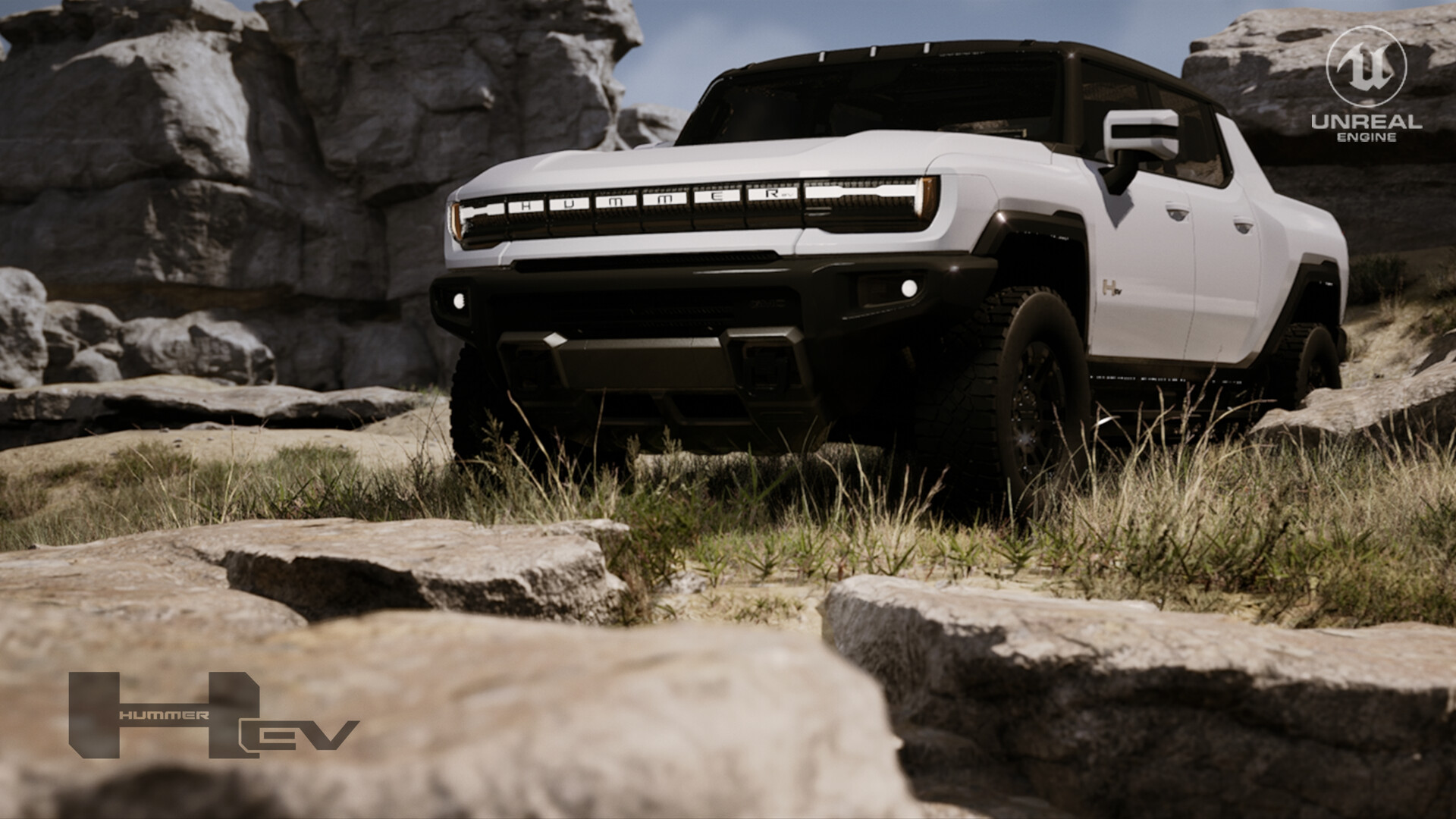 ArtStation - Cinematic Movie 'EV HUMMER'