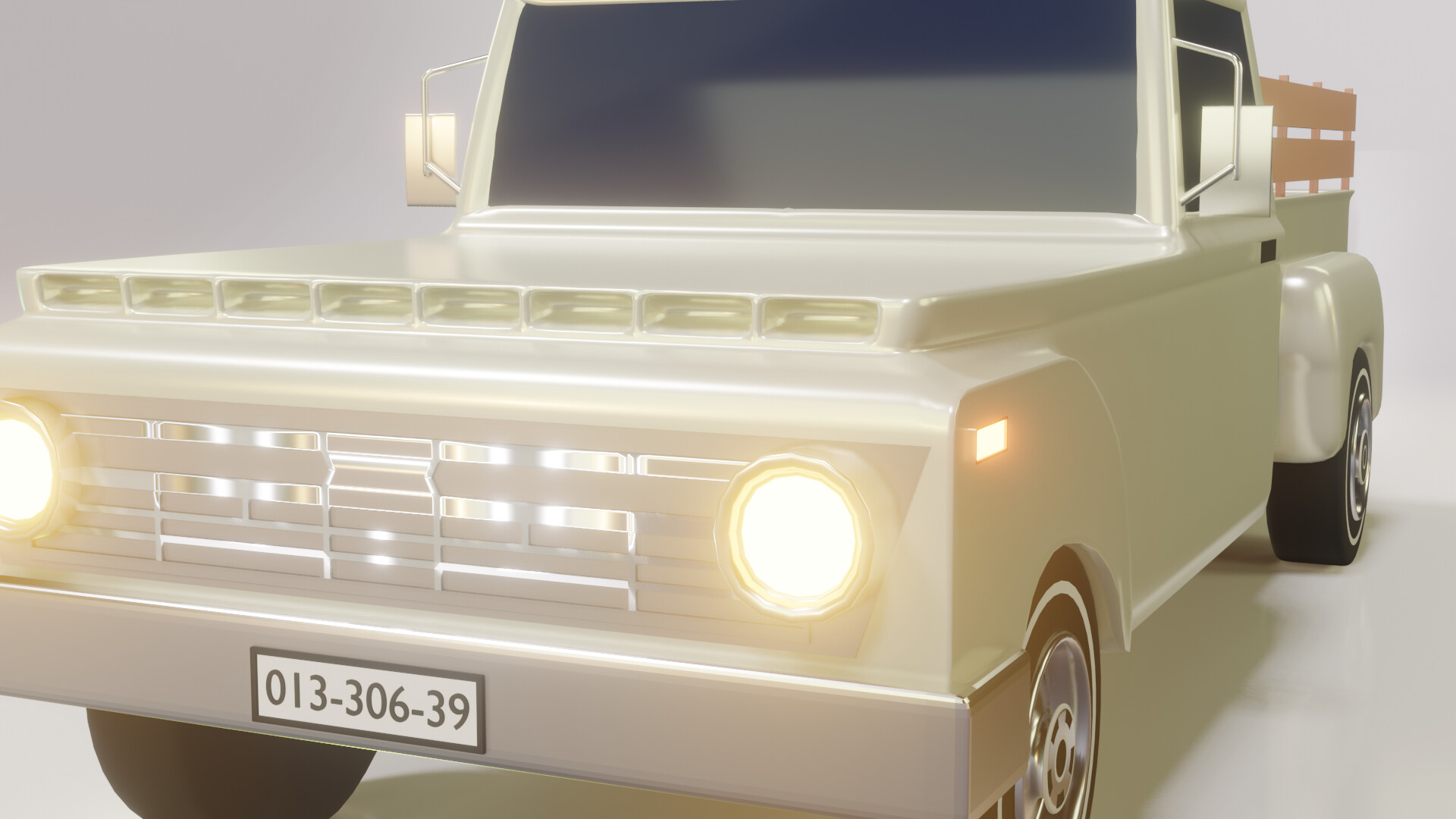 ArtStation - LowPoly Pickup