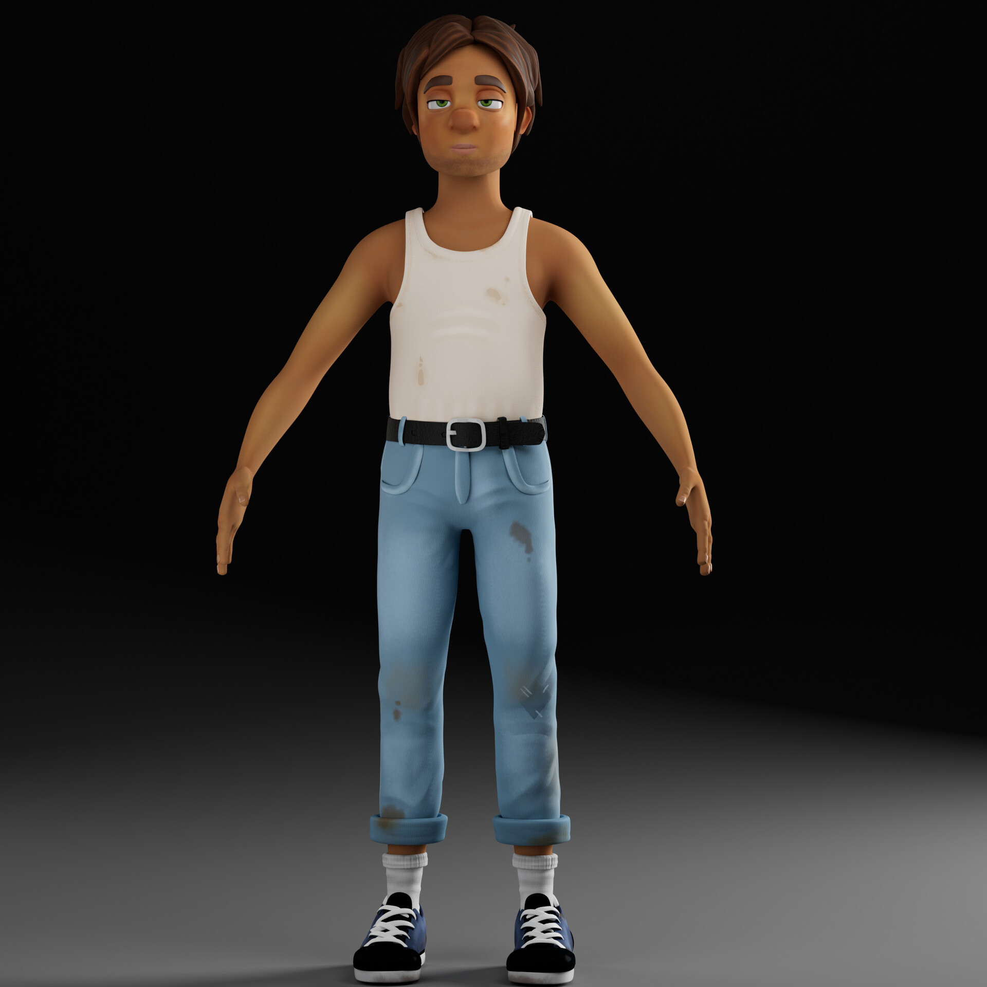 ArtStation - 3rd Year film character development of Therio