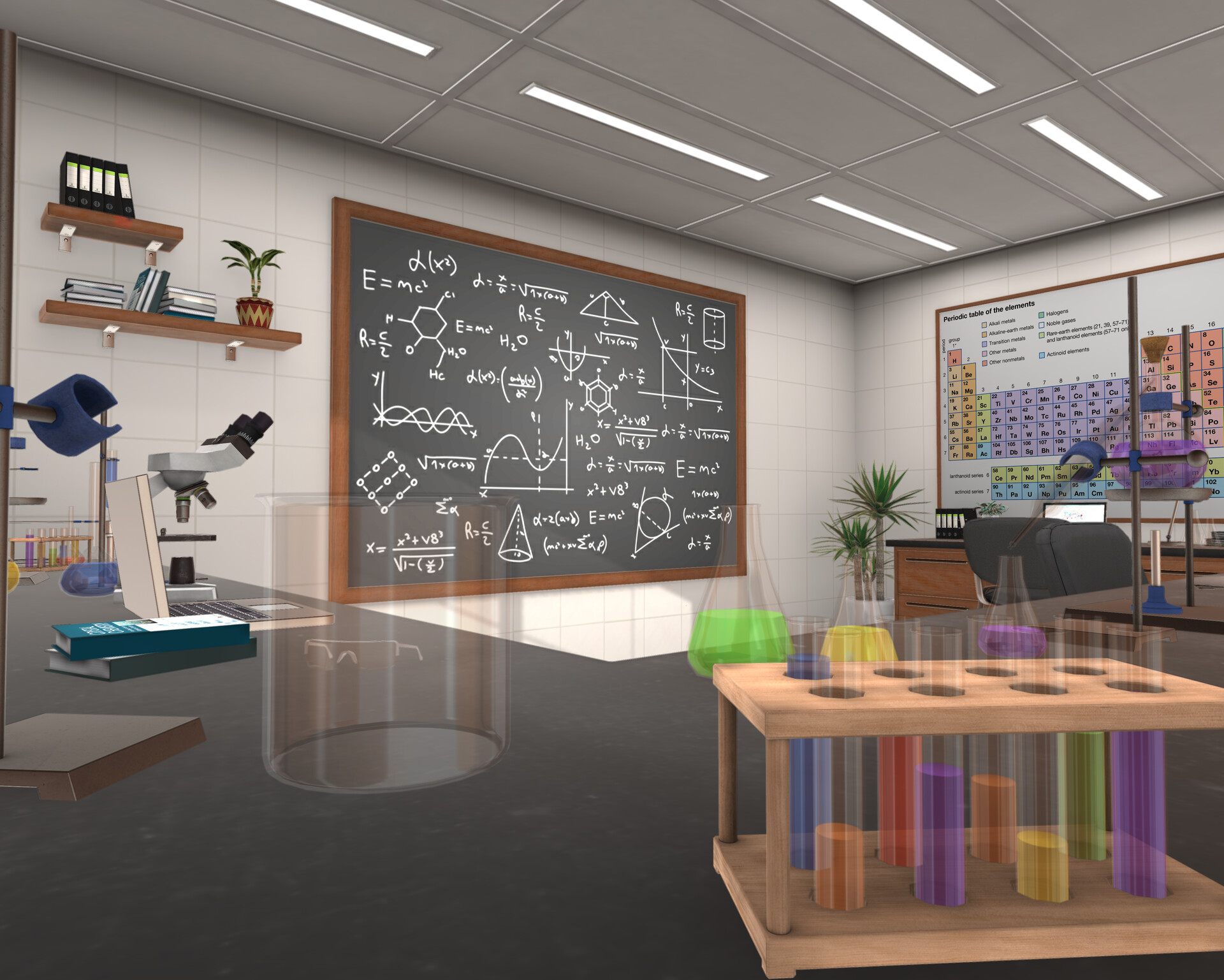 ArtStation - Chemical Laboratory