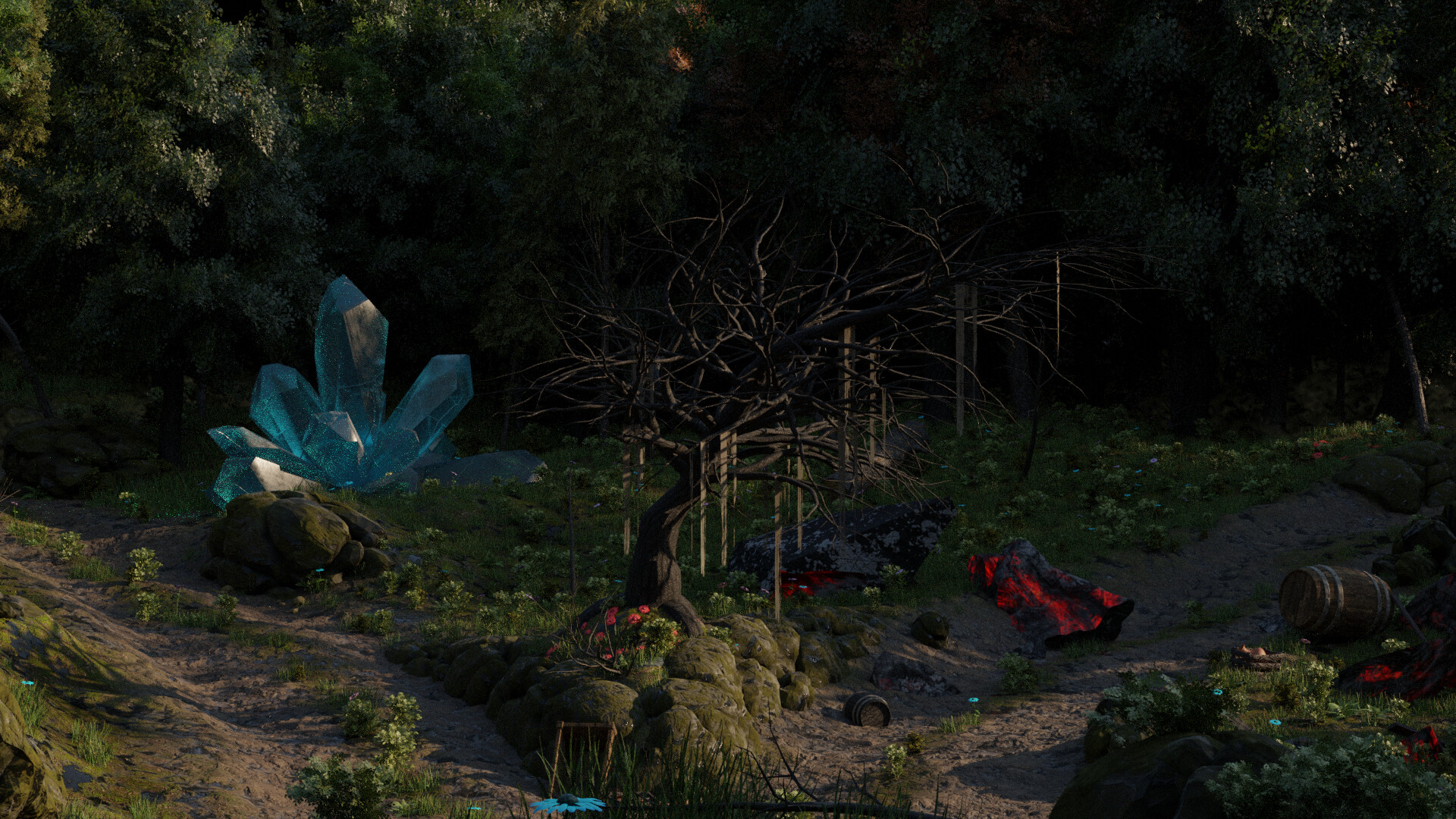 ArtStation - Dota 2 Inspired Environment