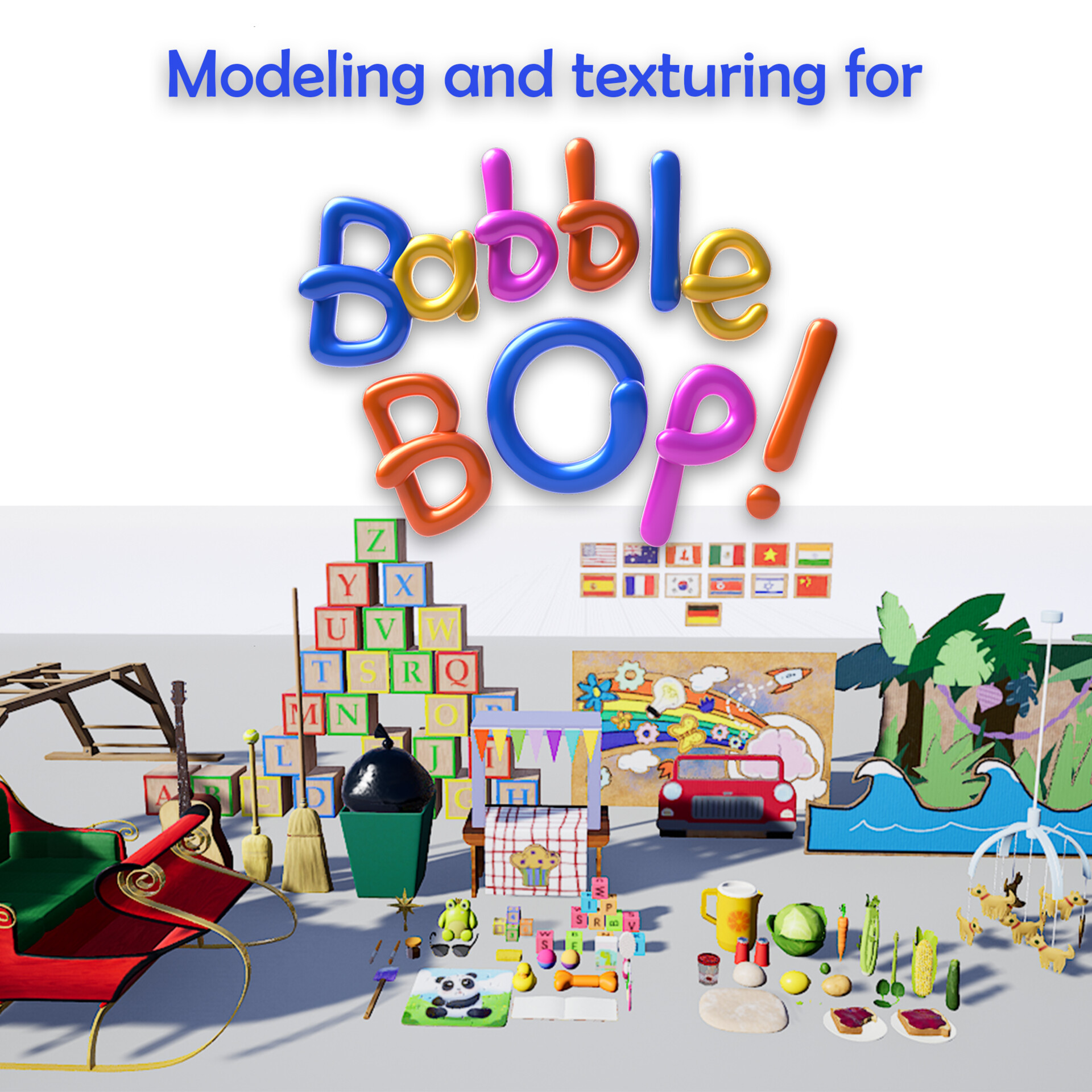 ArtStation - Babble Bop Models