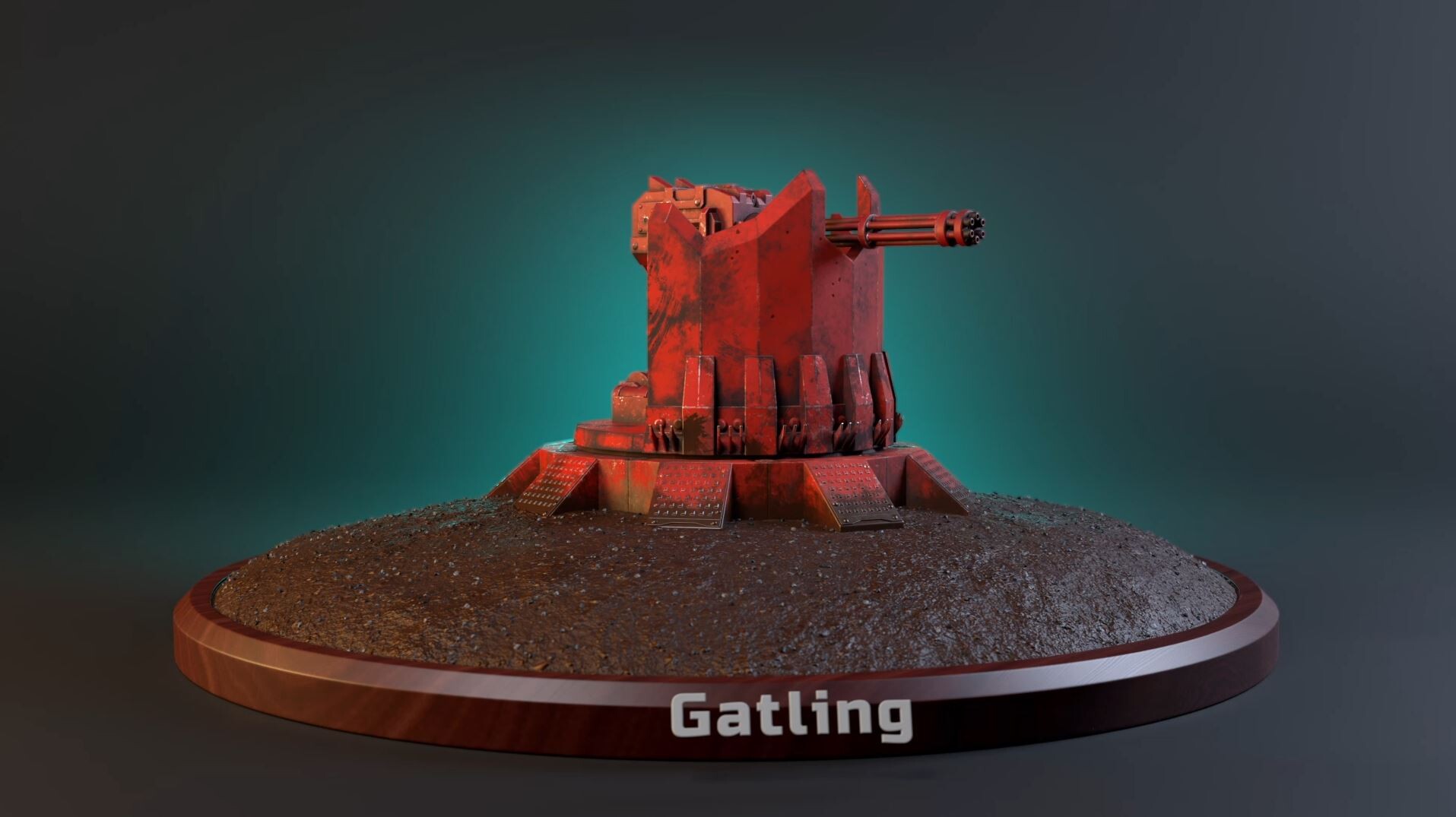 ArtStation - Gatling