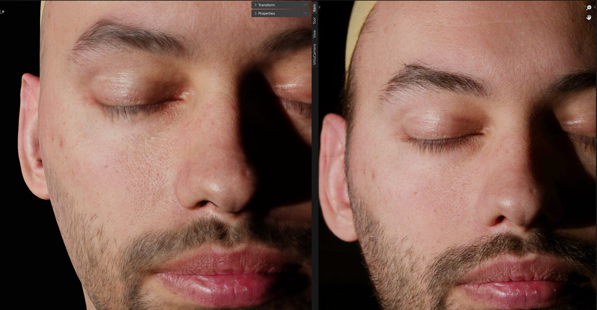 ArtStation - Face scan 01 - RAW data