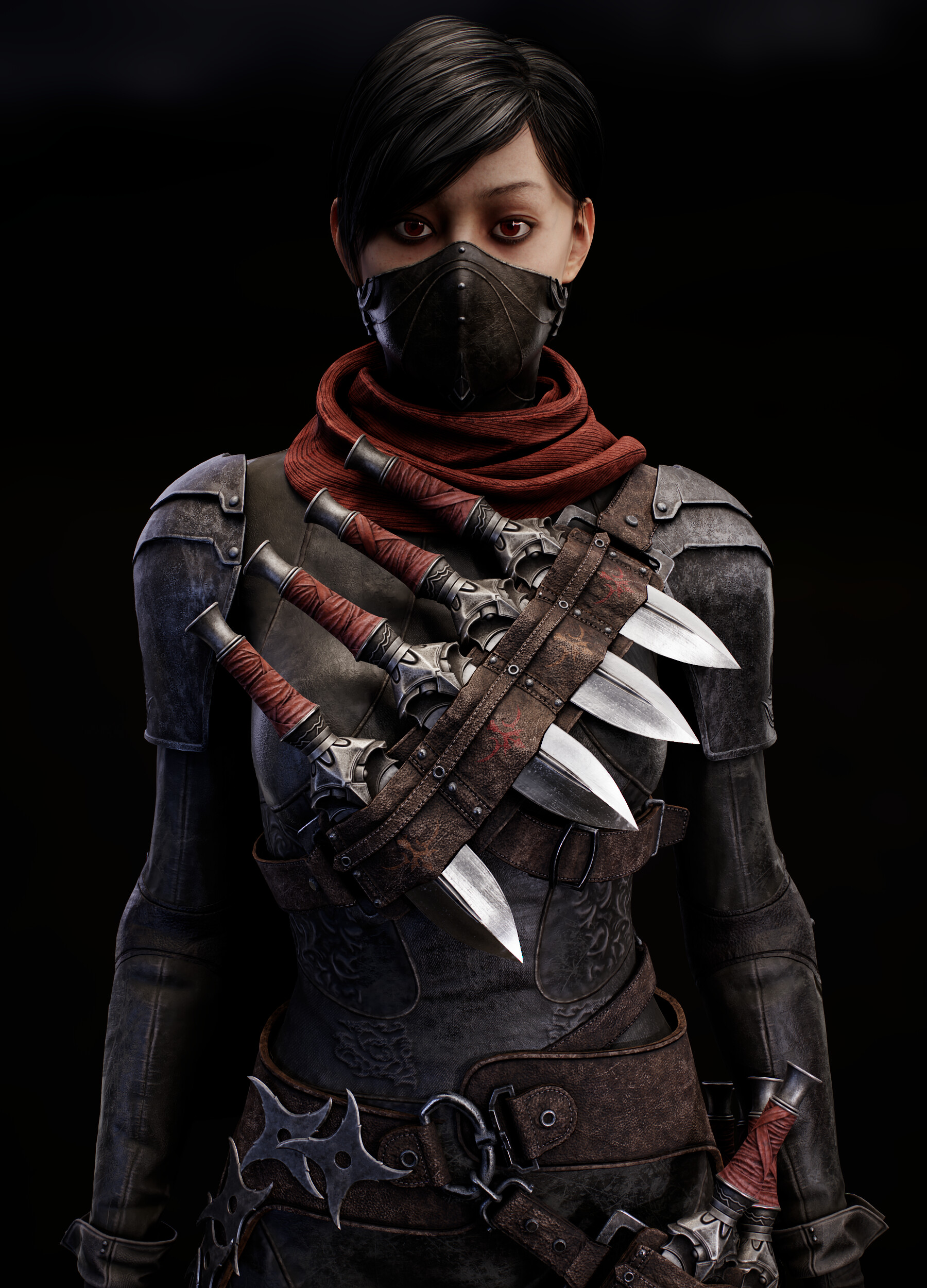 ArtStation - Assassin Girl