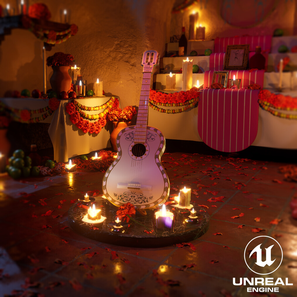 ArtStation - Coco Guitar