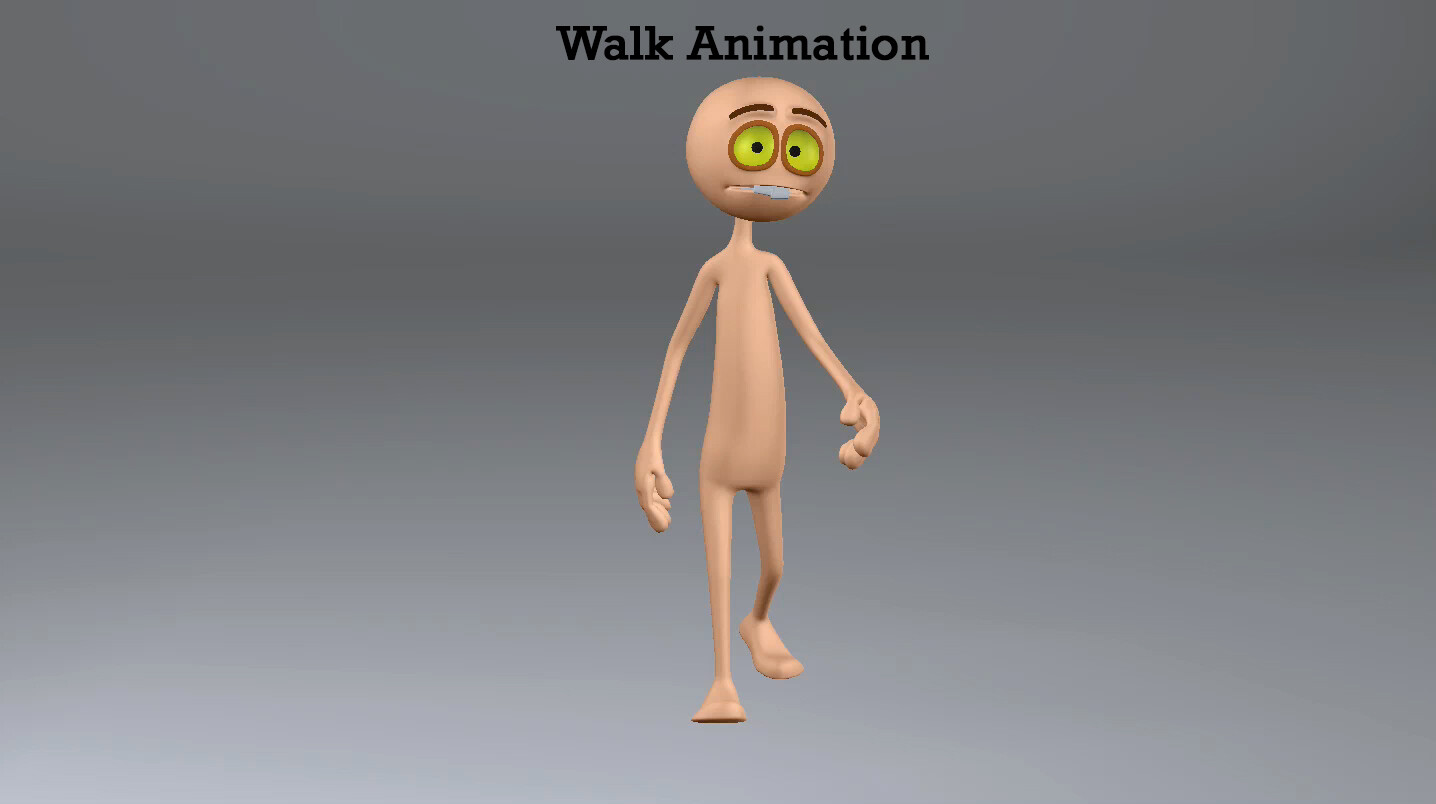 ArtStation - 3d Animation walk cycle