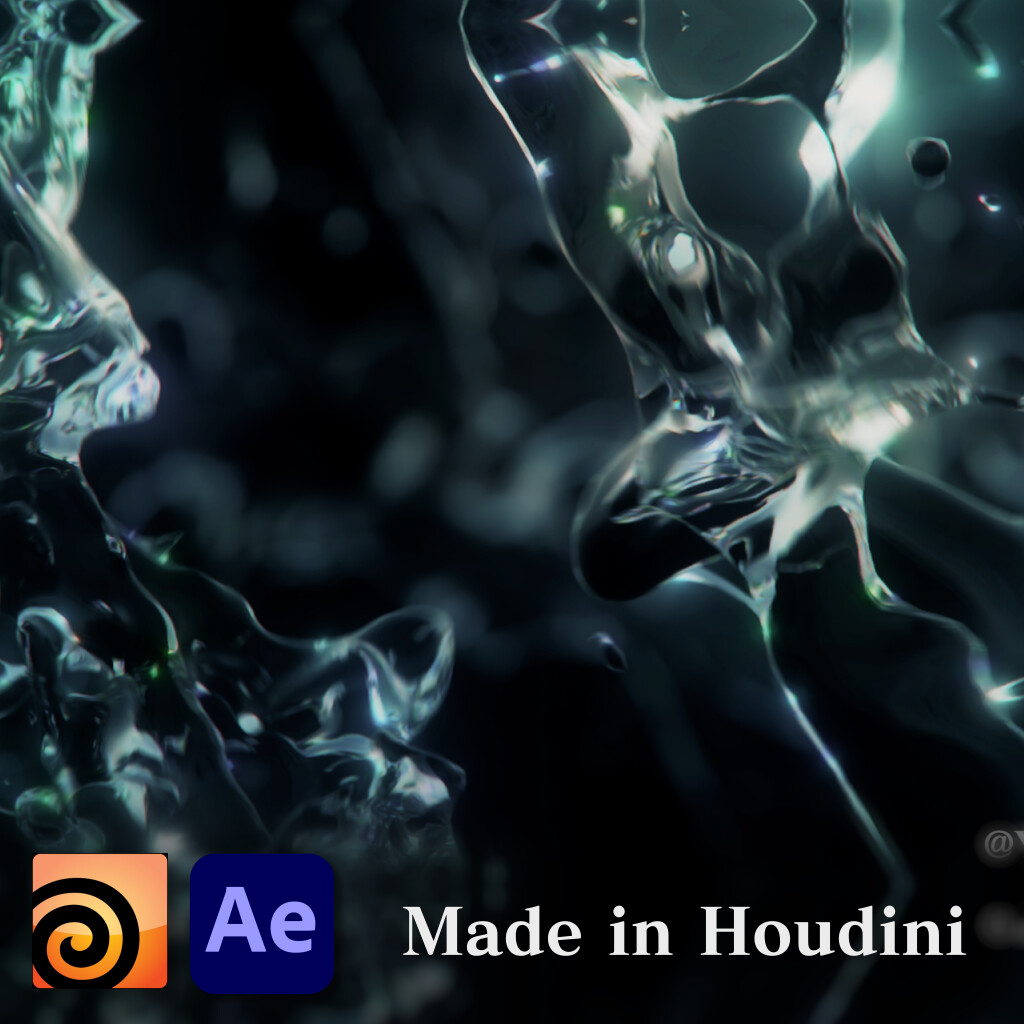 ArtStation - WIP of fluids.