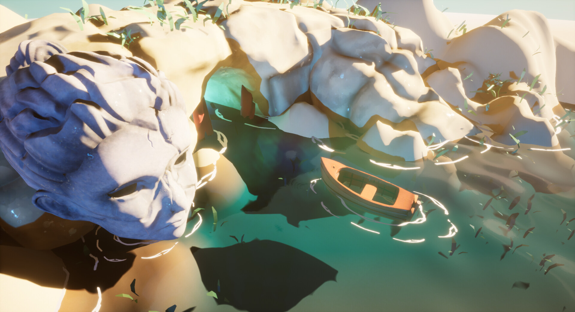 ArtStation - Sunset Sea Scene