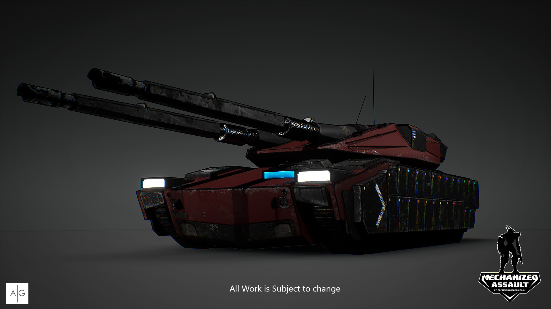 ArtStation - Heavy Tank - Mechanized Assault