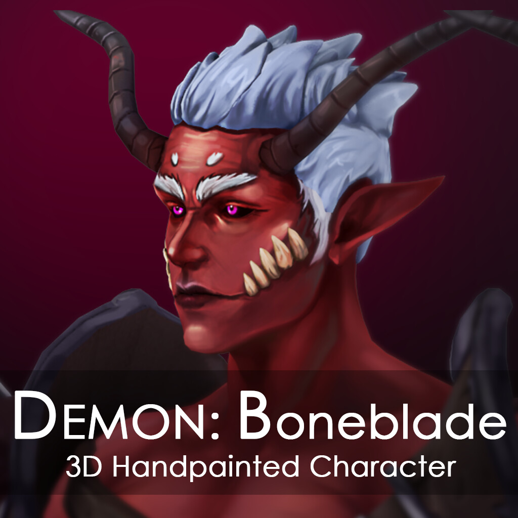 ArtStation - Character Model: Demonblade