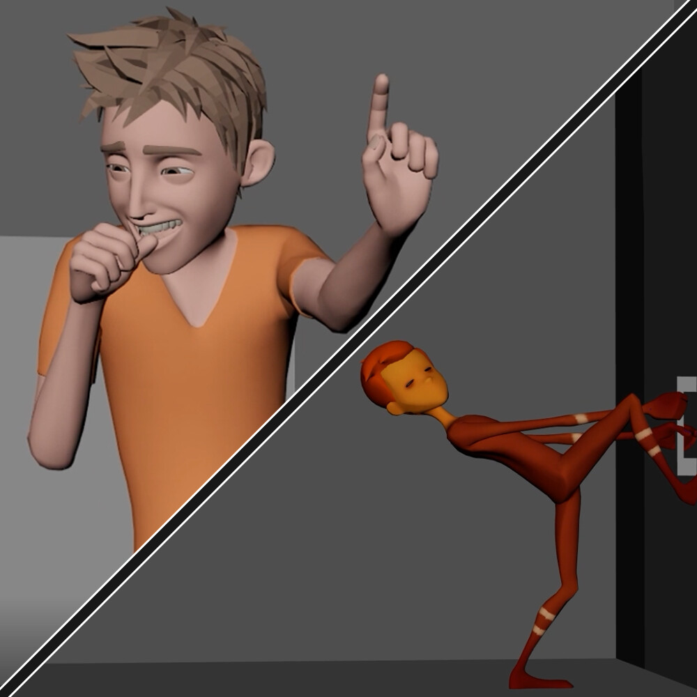 ArtStation - Facial and pantomime animation