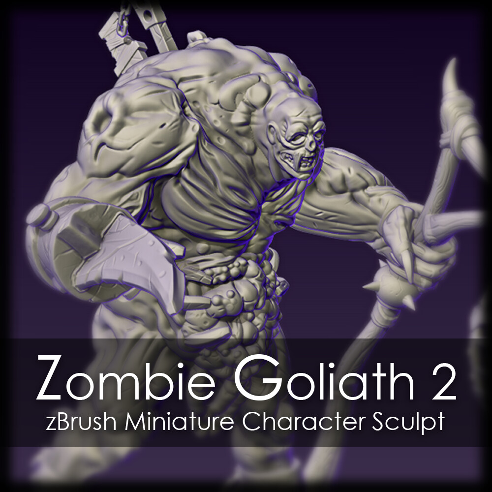 ArtStation - Zombie Goliath 2