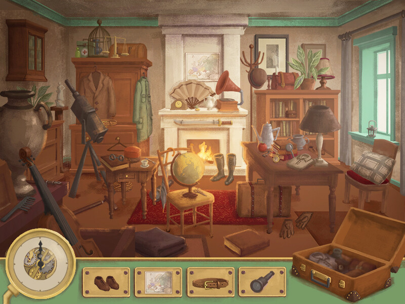 ArtStation - Hidden Object Game: Let's Pack