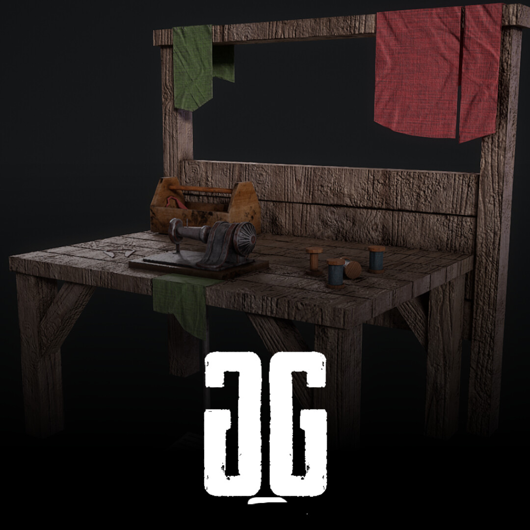 ArtStation - "Tailor Workbench" - Phoenix Born"