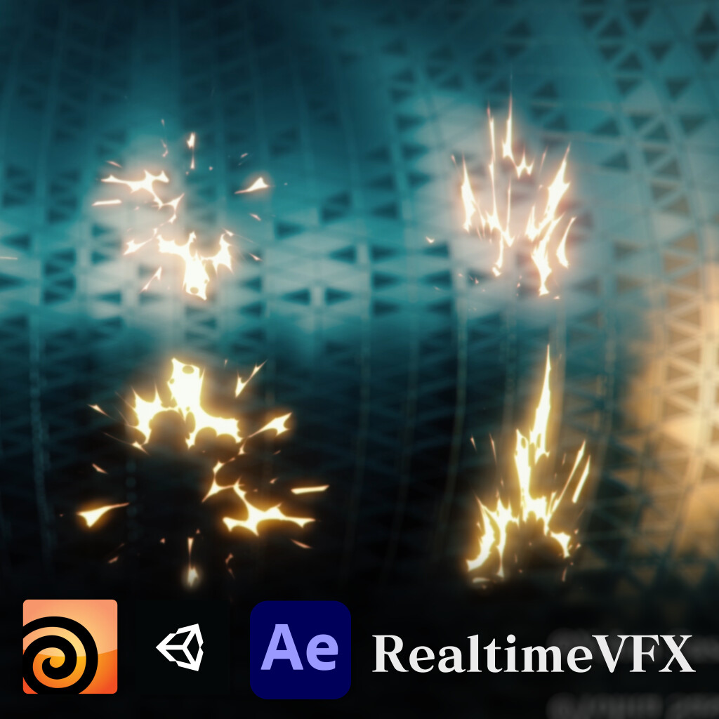 ArtStation - Anime Style NPR effects and breakdowns created in Houdini.