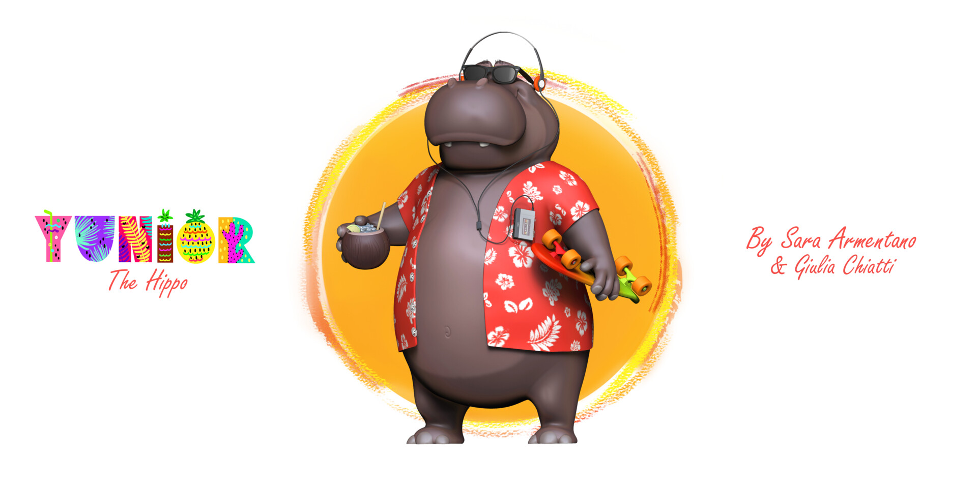 ArtStation - Junior the Hippo