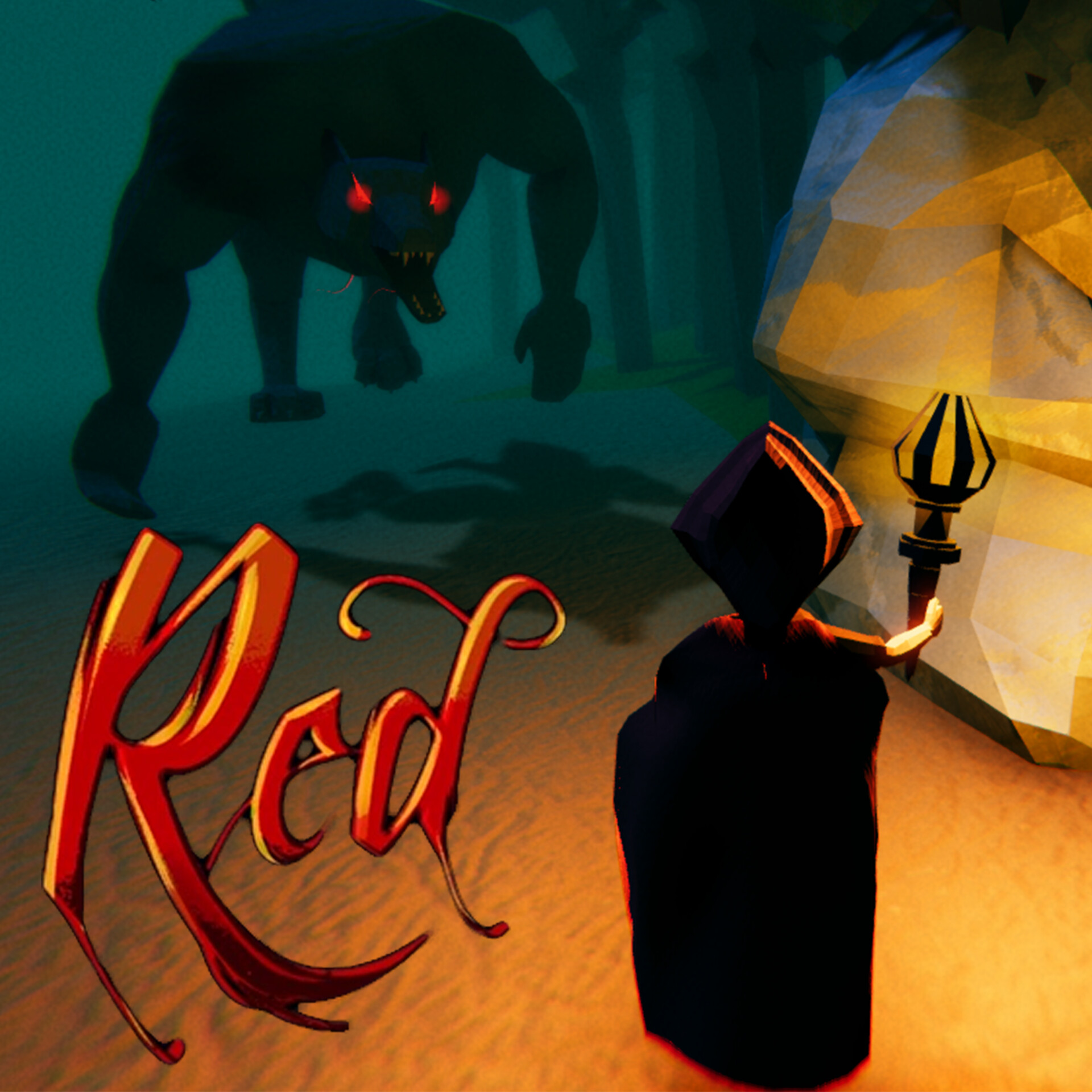 ArtStation - Red, The Game, School Assignment