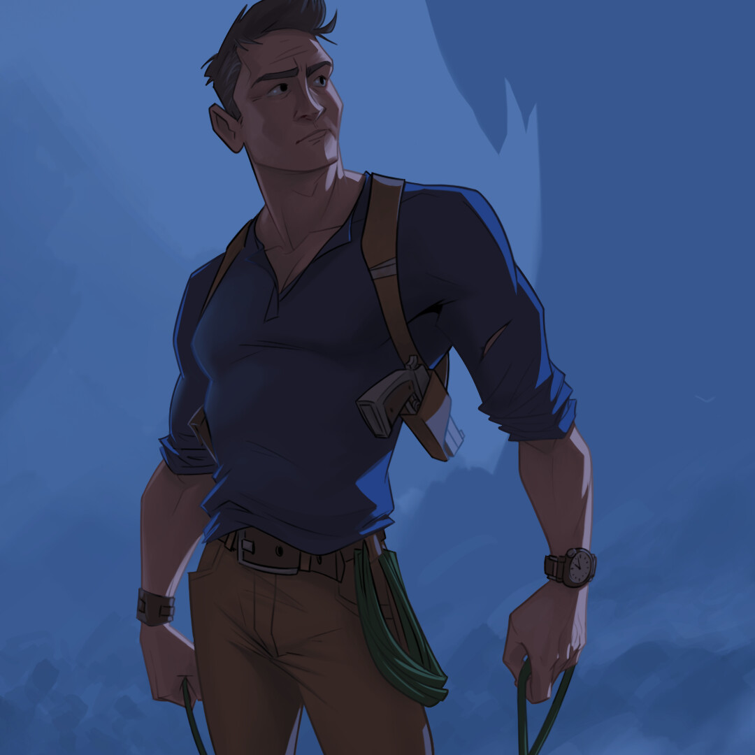 ArtStation - Nathan Drake Fan Art