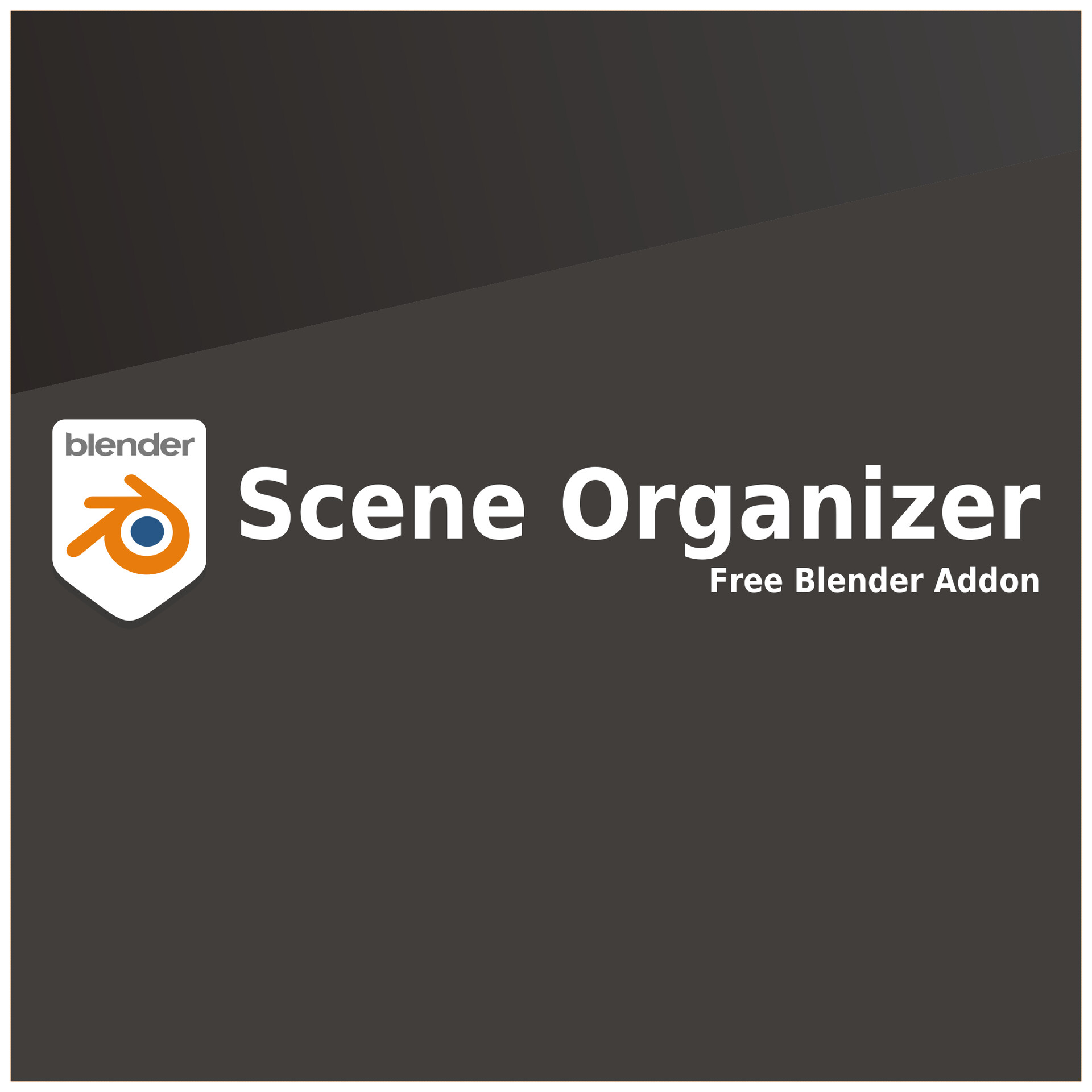 ArtStation - Scene Organizer - Blender Addon