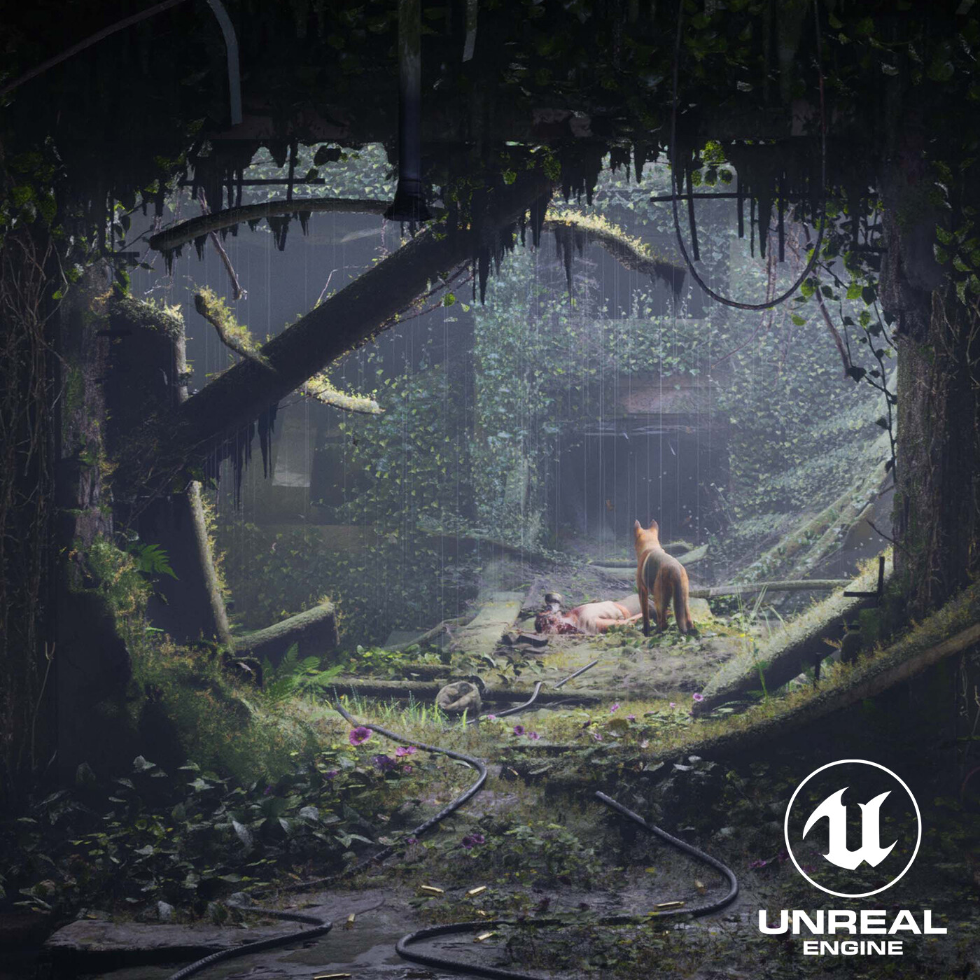 ArtStation - Post apocalyptic camp