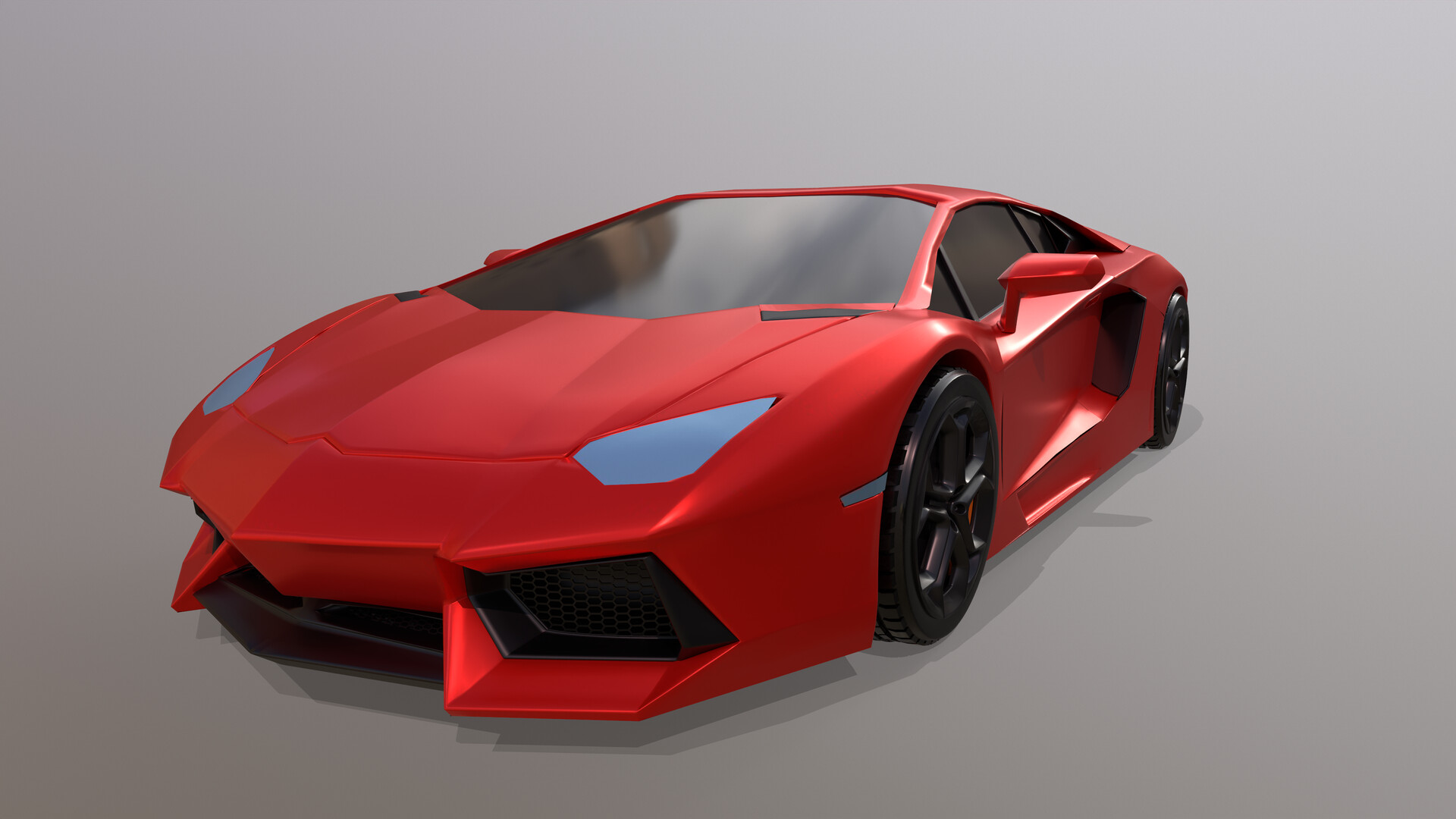 ArtStation - SIMPLE Lamborghini